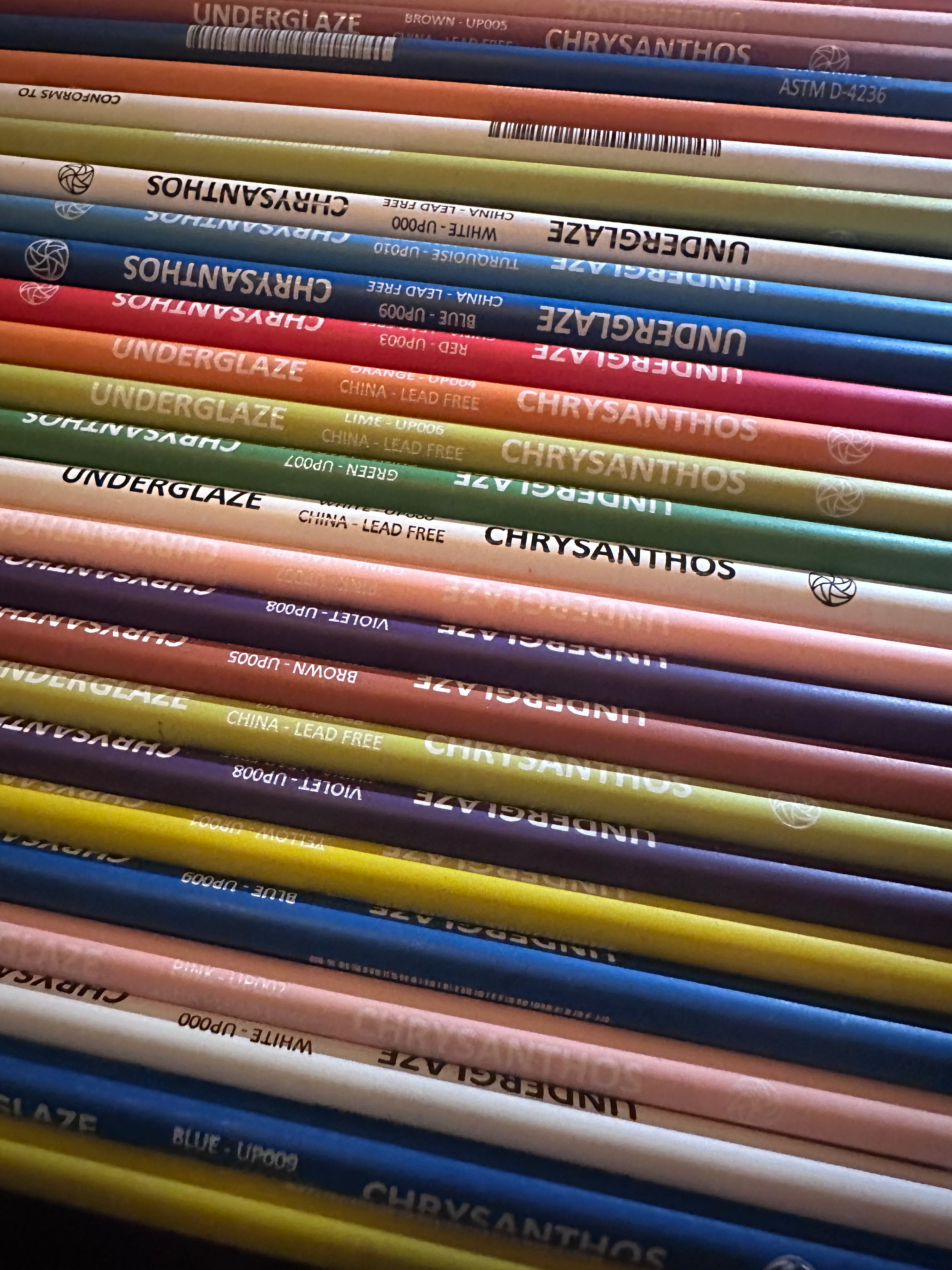 Underglaze Pencils & Chalk – The Clay Department